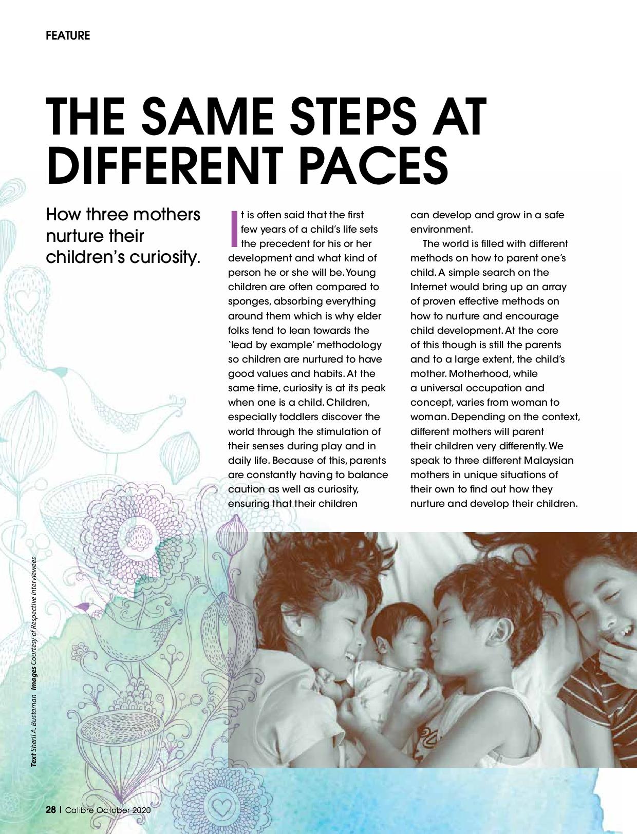 The same steps at different paces | FATBIDIN.COM